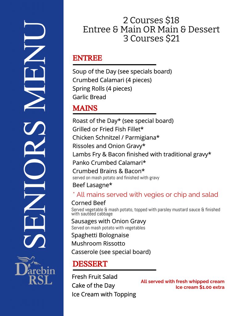 Bistro – Darebin RSL